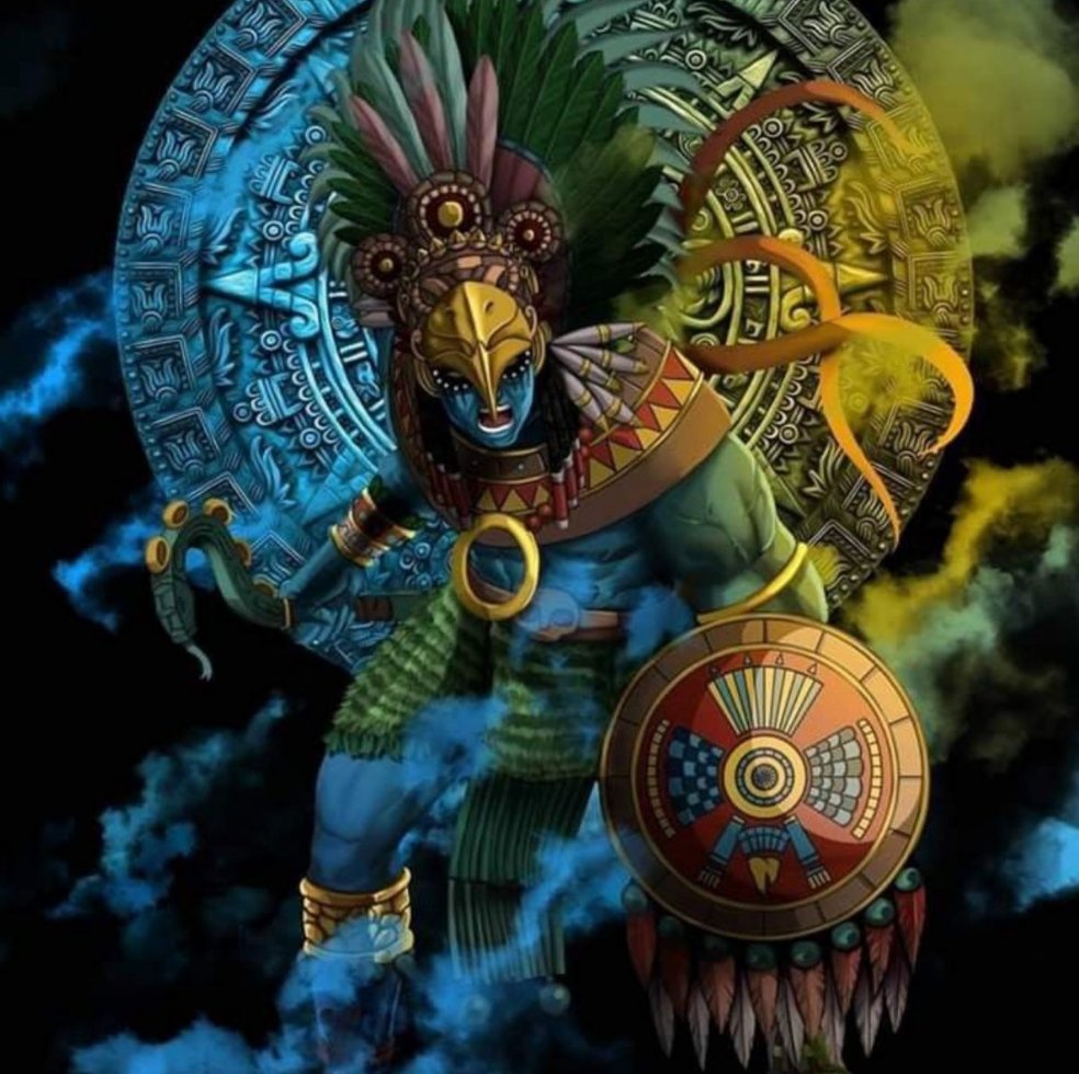 Tupeorpesadilla on Twitter: "Nacimiento de Huitzilopochtli, primero ...
