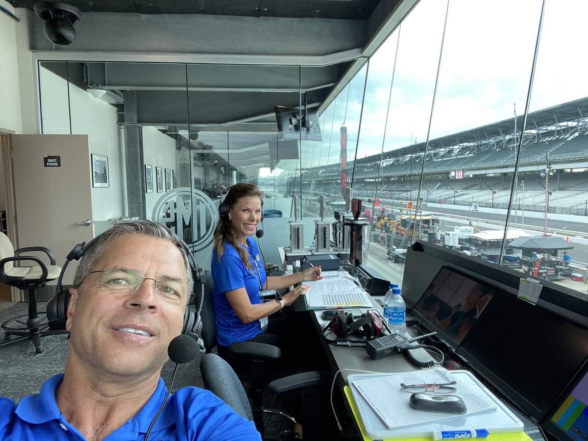 Allen Bestwick and Jamie Little will be calling all the races from Indy ...