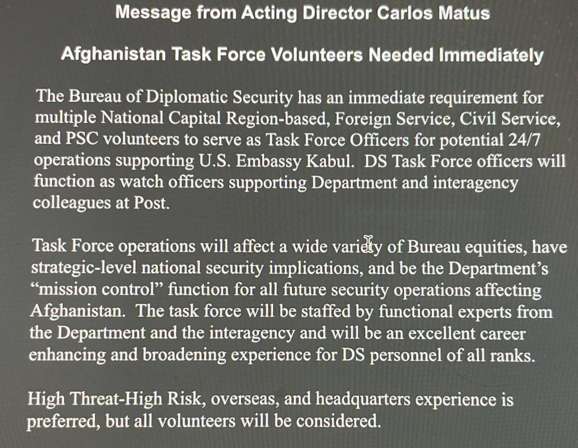 High Threat Diplomatic Security