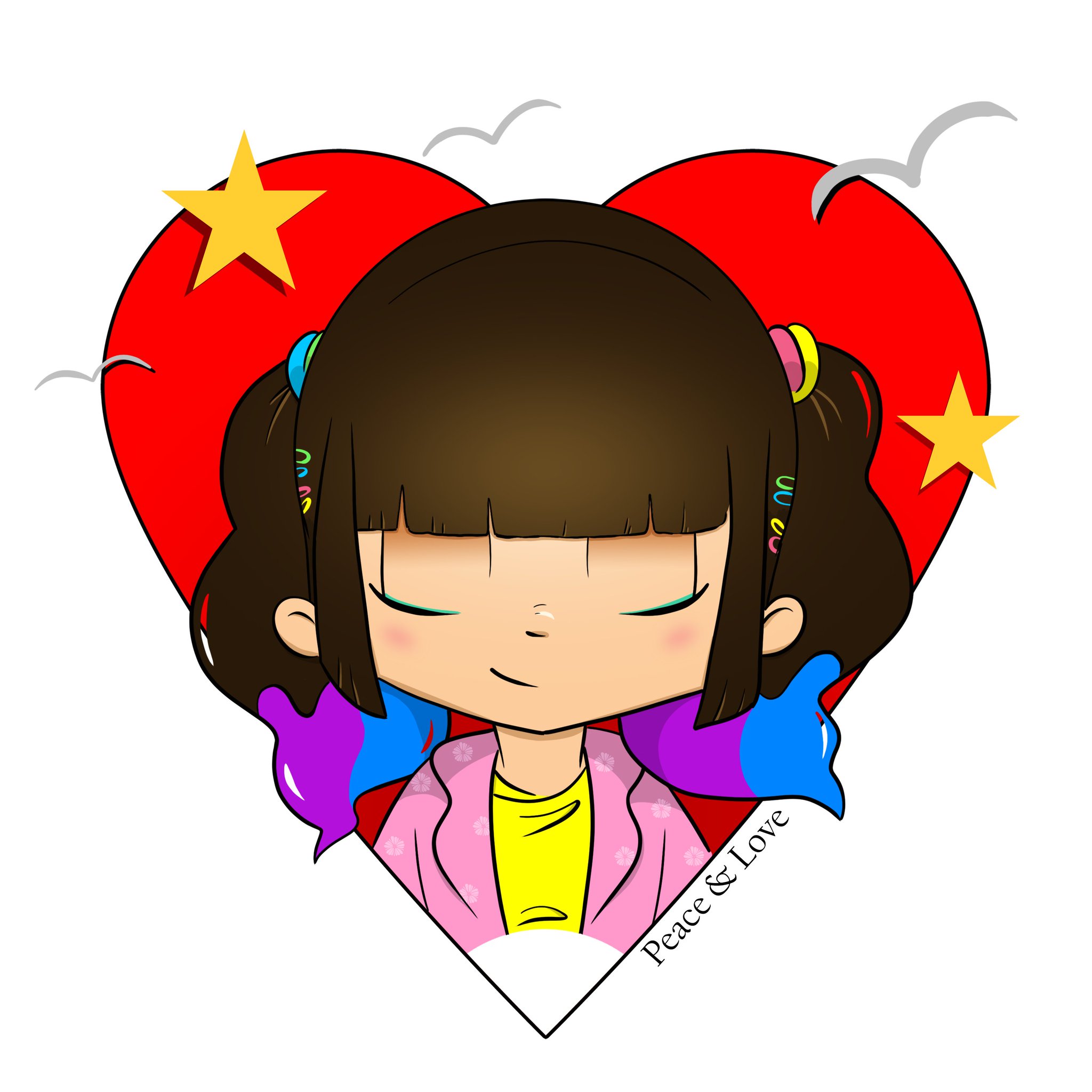 Loons Toons on Twitter: "A new drawing, this time of @miku_bandmaid as @cluppo_official #KURUPPO ...