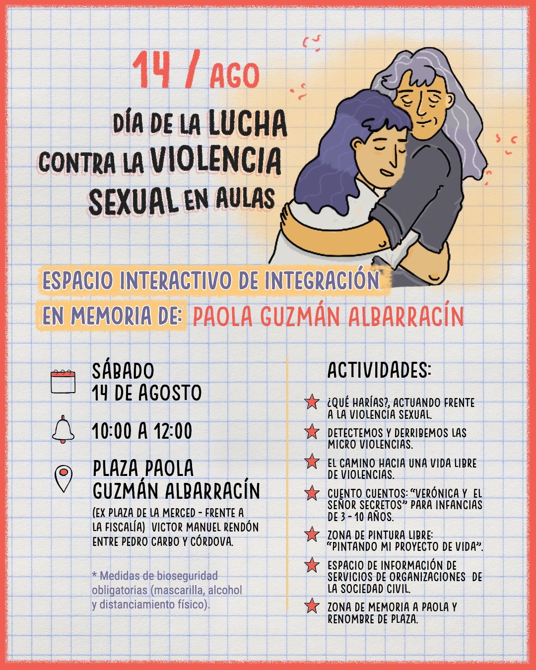 Cepam Guayaquil On Twitter Aulassinviolenciasexual ⎜ 14 De Agosto