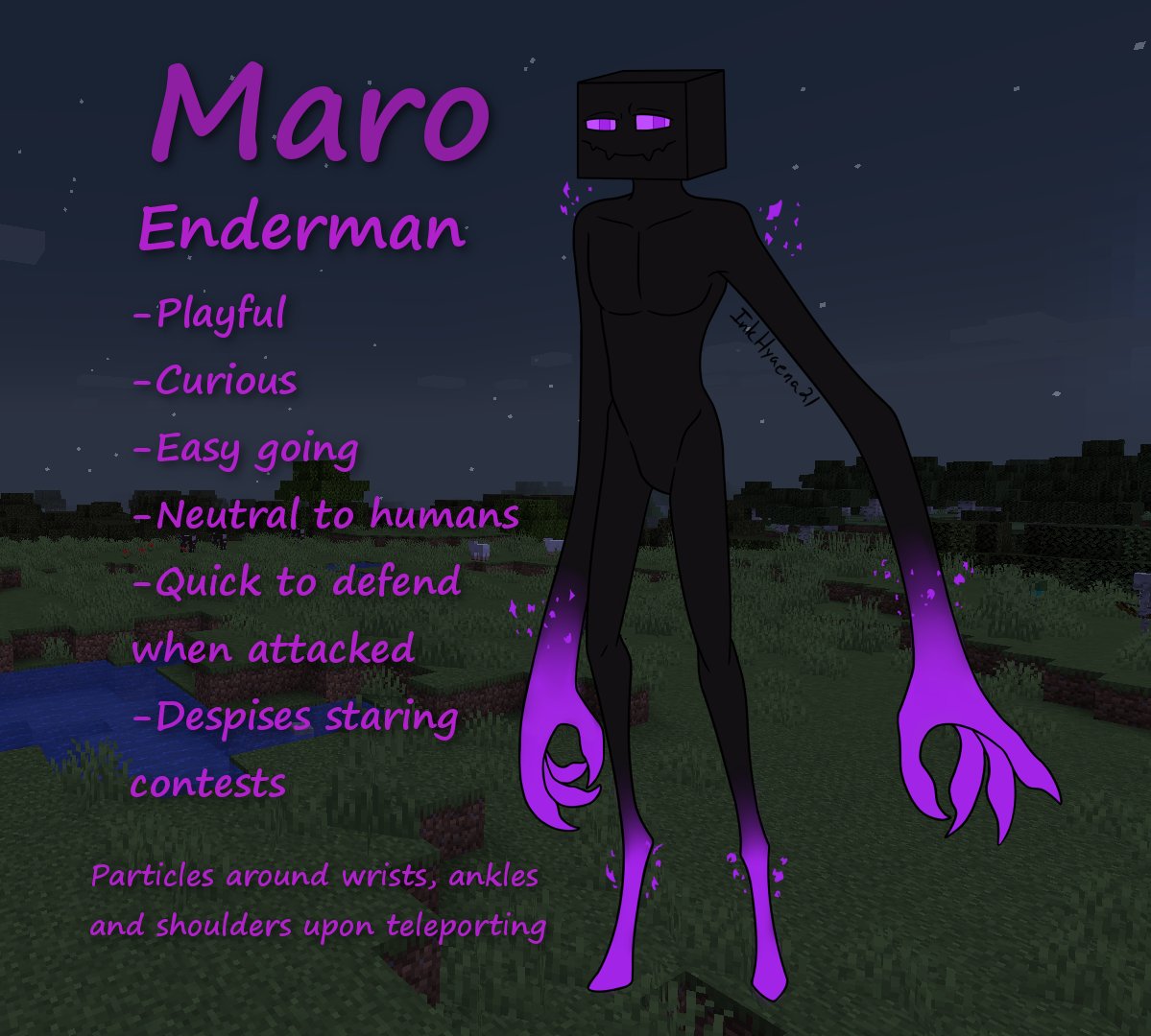 Minecraft Enderman Real Life