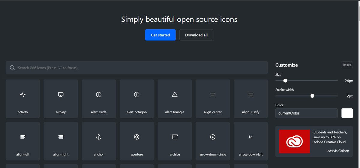 Most popular Icon Libraries ⬇️ A thread 🧵 - Thread from codedamn @codedamncom - Rattibha