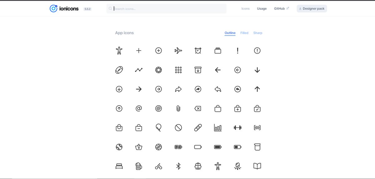Most popular Icon Libraries ⬇️ A thread 🧵 - codedamn | رتبها