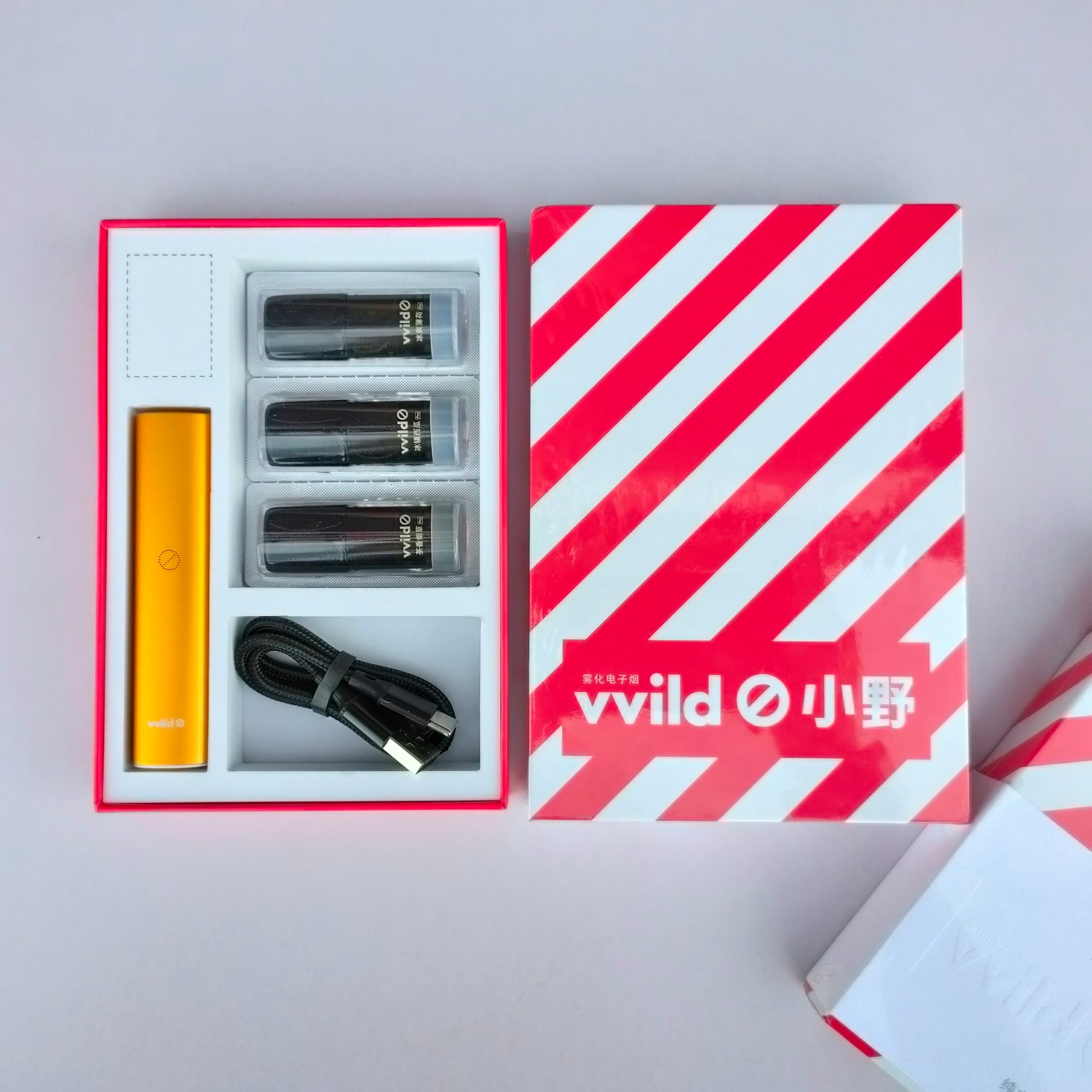 vvild Thailand on Twitter: "🚭 Set Box vvild V1 เครื่องพร้อมน้ำยา 3 หัว ( กลิ่นแตงโม,กลิ่นมิ้นท์ ...