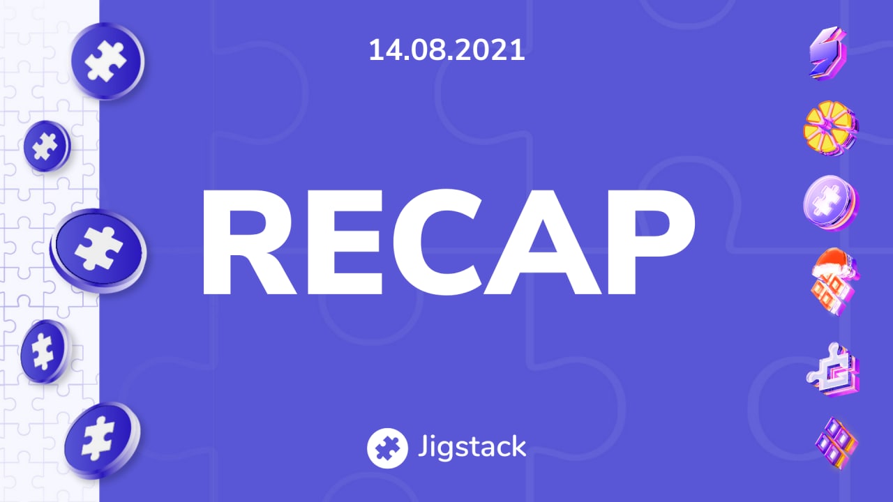 Jigstack DAO on Twitter: "📊 Weekly Recap (09.08 - 14.08)! $stak We are on track! 💪 🖼 @TheGallery ...