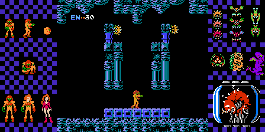 Nes Metroid Sprite