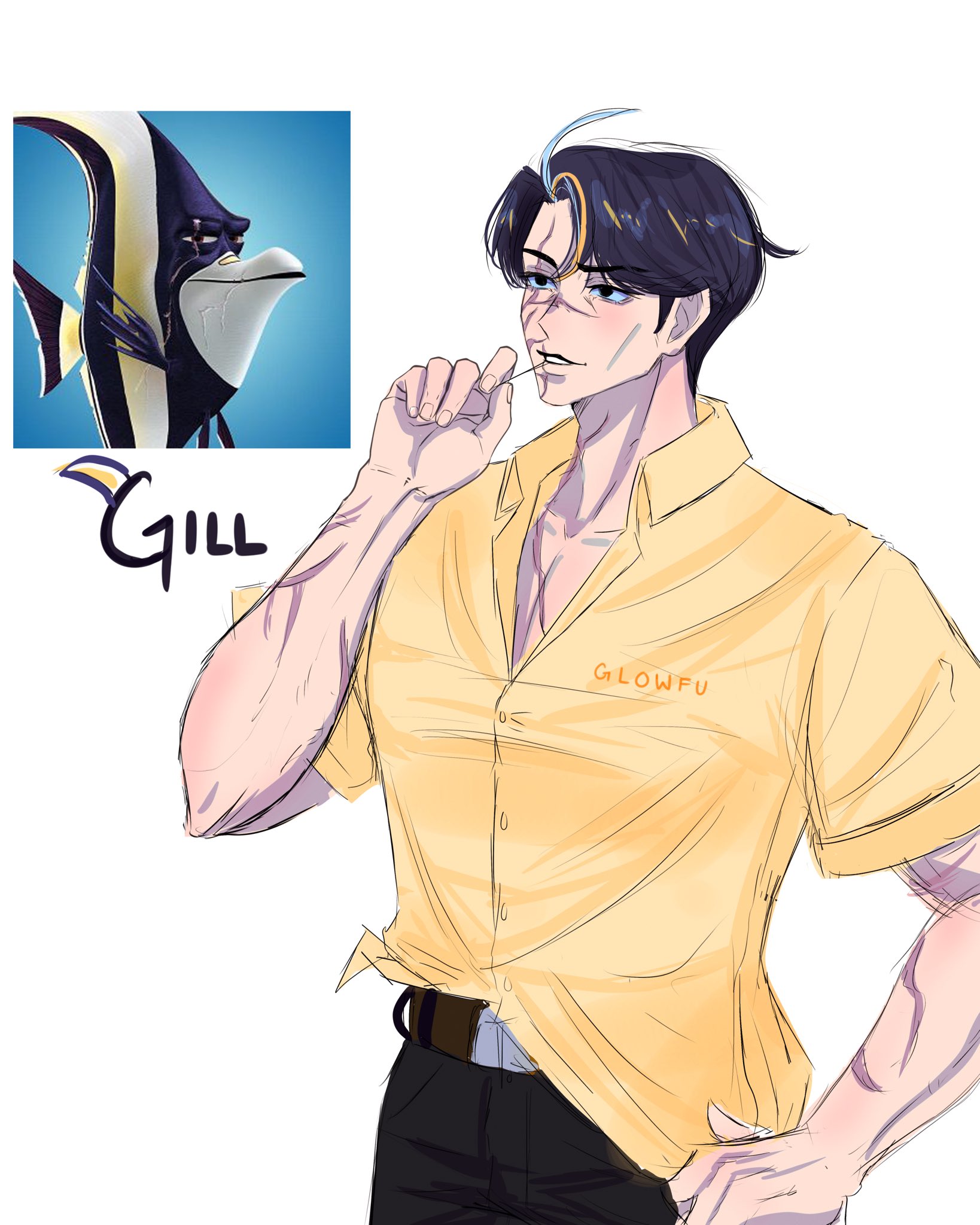 Finding Nemo Gill Human