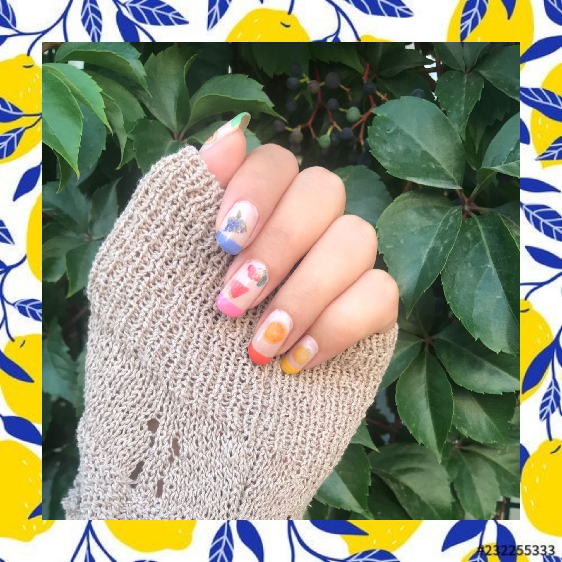 Nart Studios on Twitter: "Get fruitful with NartStudios Decals 🍓🥑🍉🥝🍒 #nailart #naildecals # ...