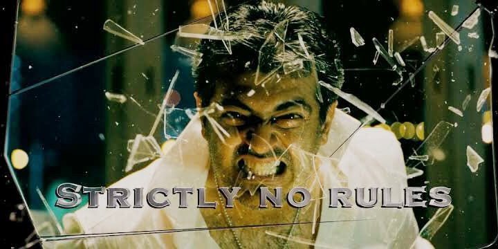 Mankatha Ajith Strictly No Rules
