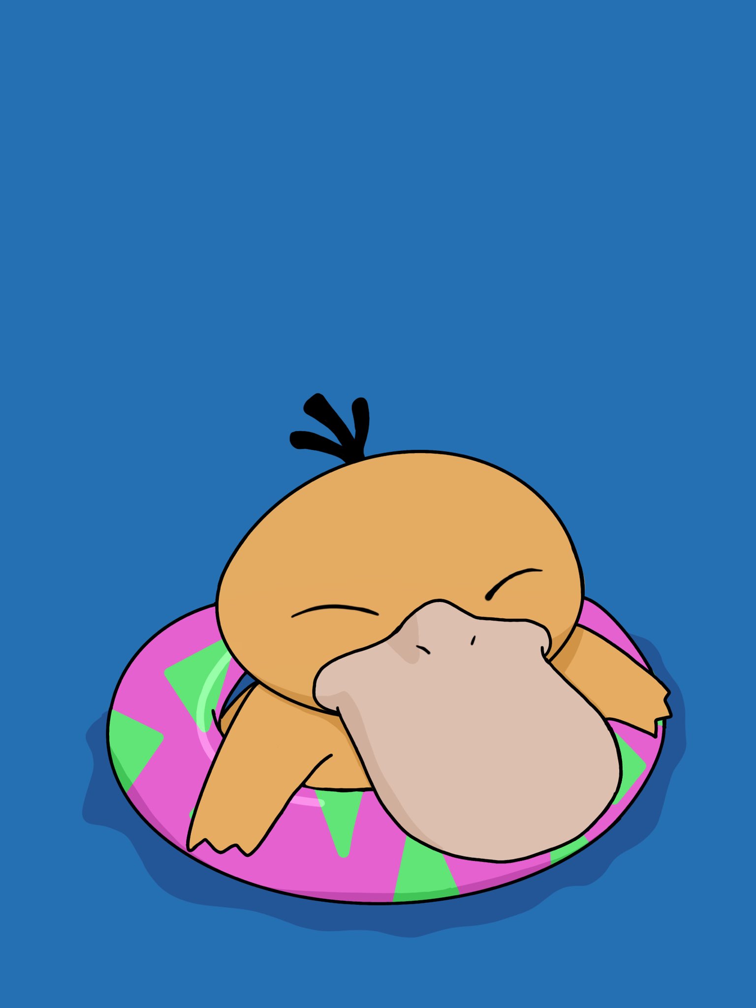 Psyduck Iphone Wallpaper