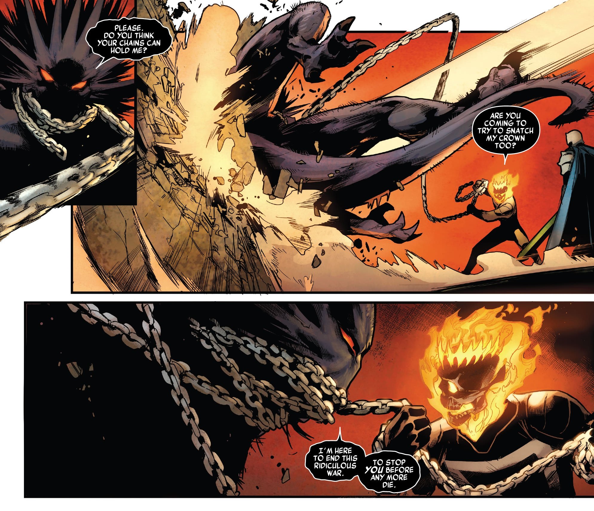 Ghost Rider Vs Blackheart Comics