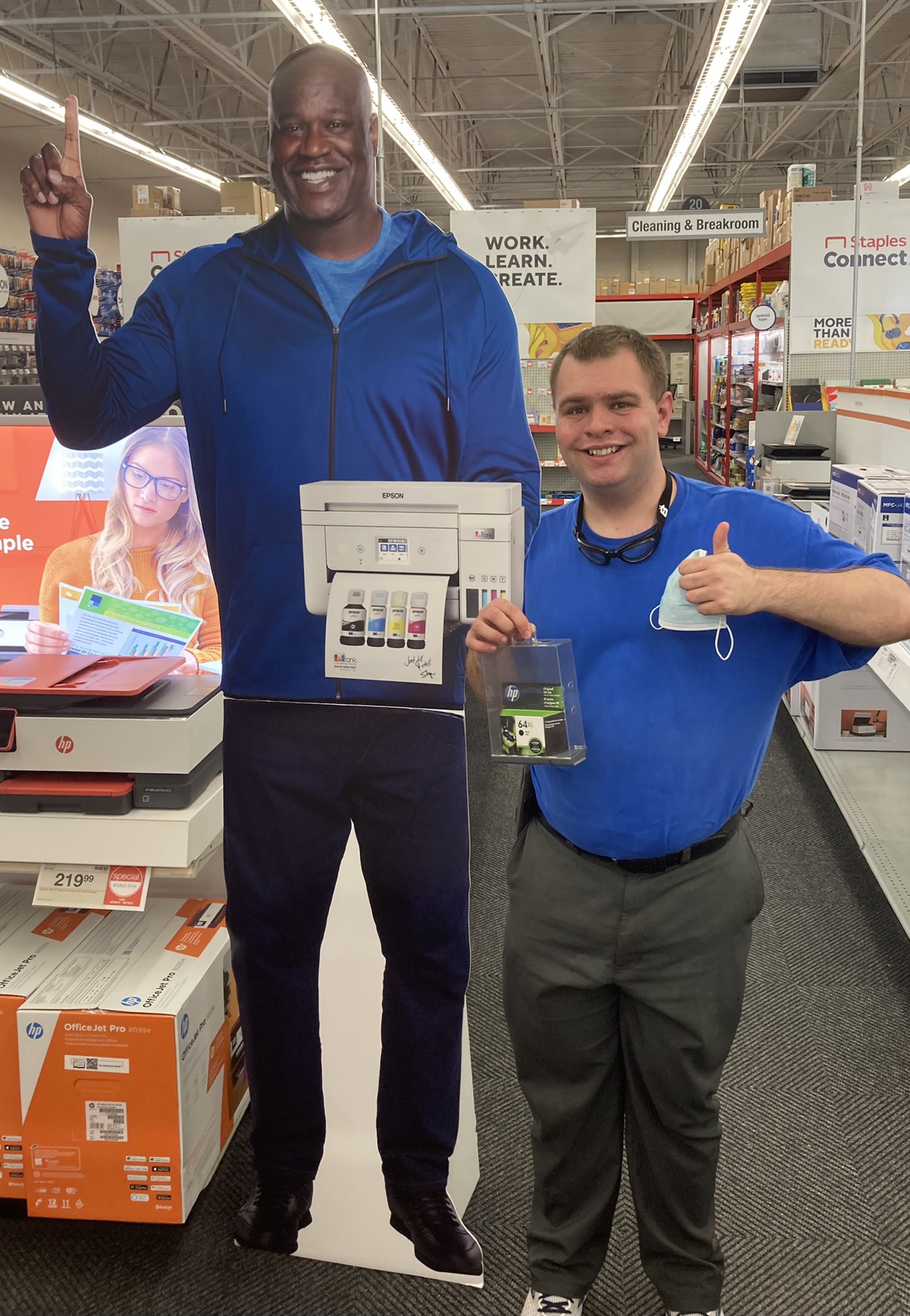 Staples Employee Uniform