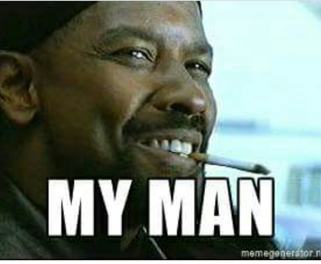 My Man Denzel Meme