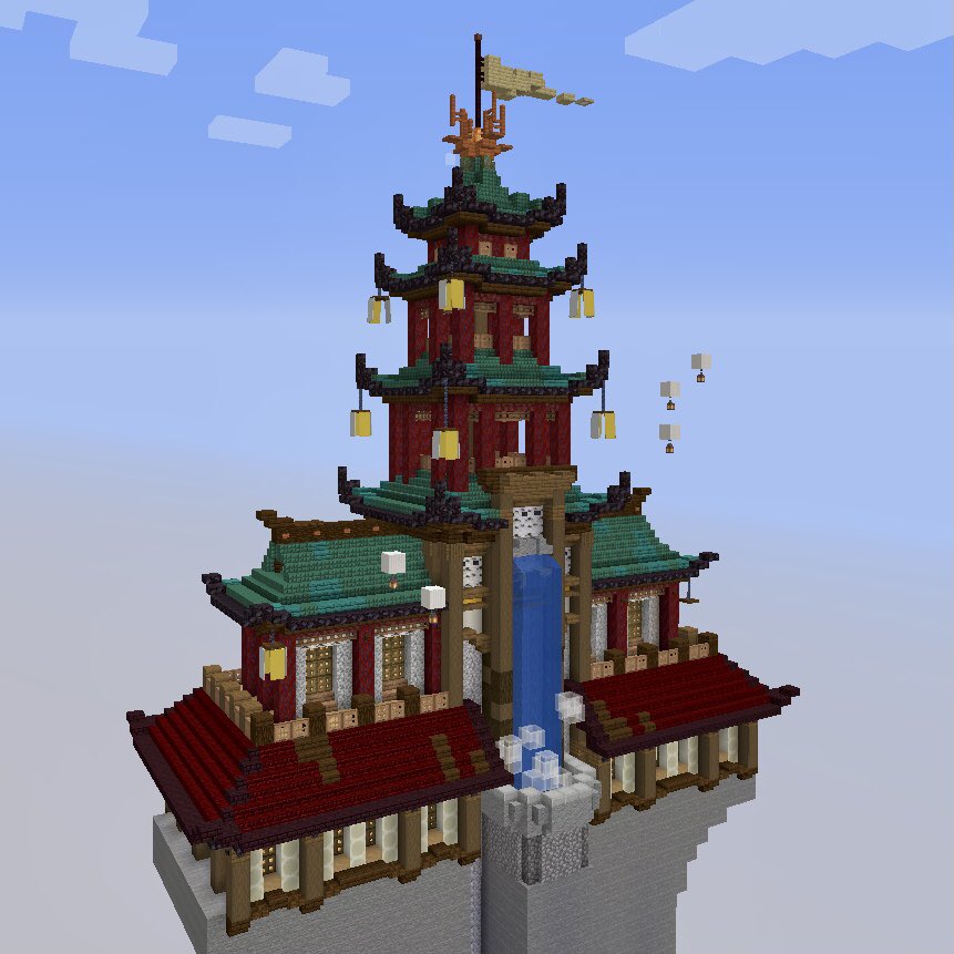 Chinese Pagoda Minecraft