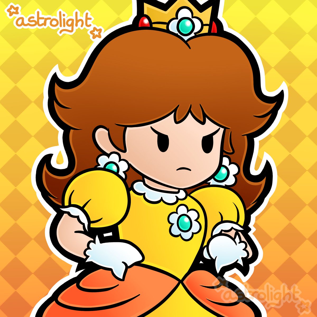 Paper Princess Daisy