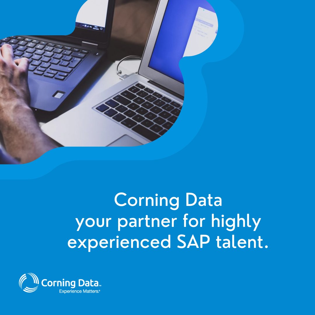 Corning Data on Twitter: "Corning Data is your partner for highly experienced SAP talent. Find ...