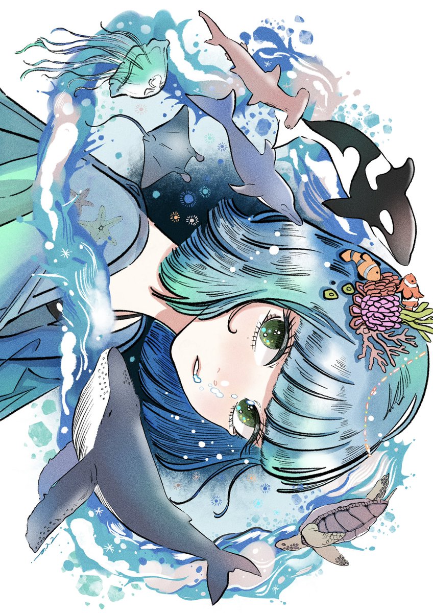 「歌が、聴こえるの 」|TIYOKIのイラスト