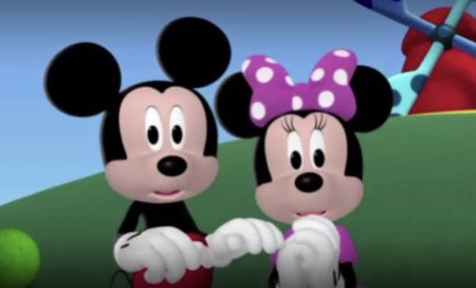 Mickey Mouse Worried