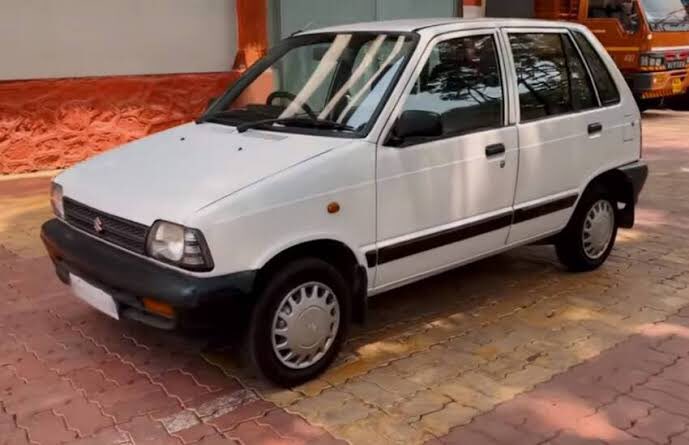 Maruti 800 Ac White