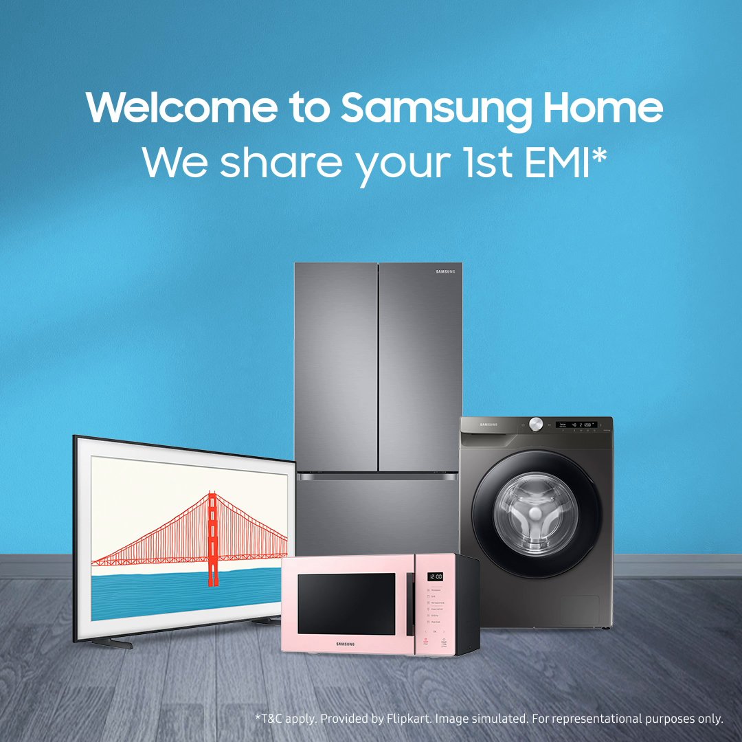 Samsung Home Appliances Banner