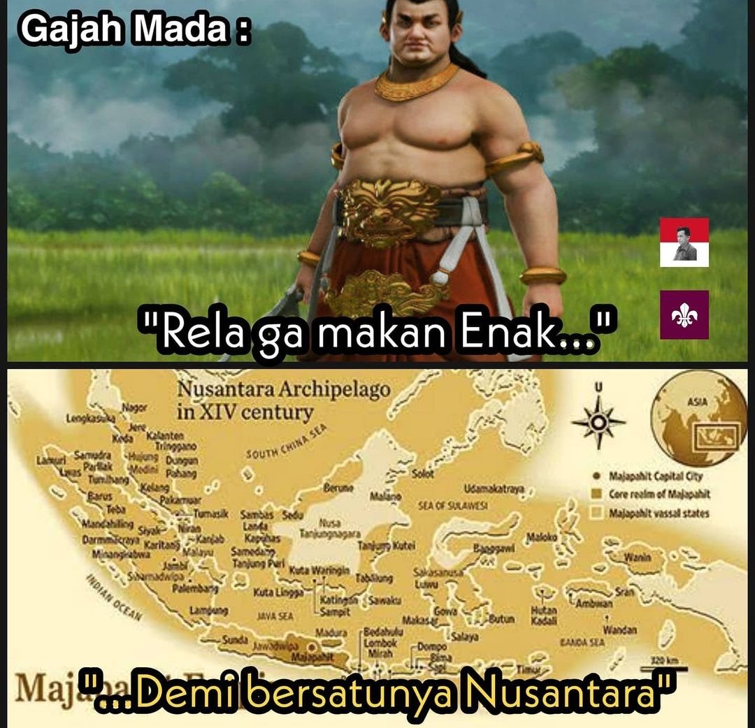 Kumpulan historical meme 📜 Belajar sejarah dari buku teks Belajar ...