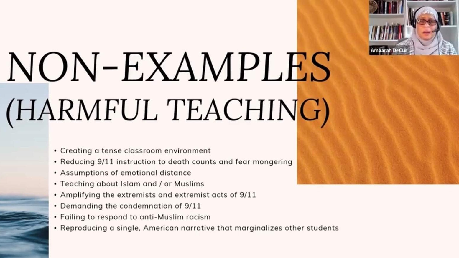 Distance Non Examples