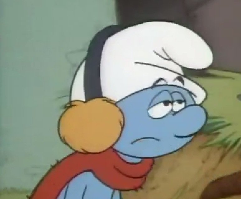 Sneezy Smurf