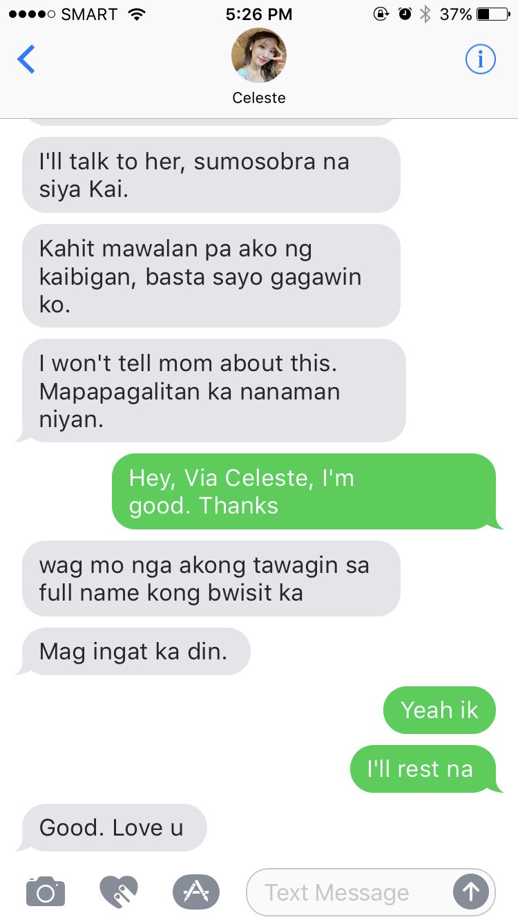 mia. | ia on Twitter: "162. a/n this is Via Celeste, Kai's sister, nalito lang ako sa names pero ...