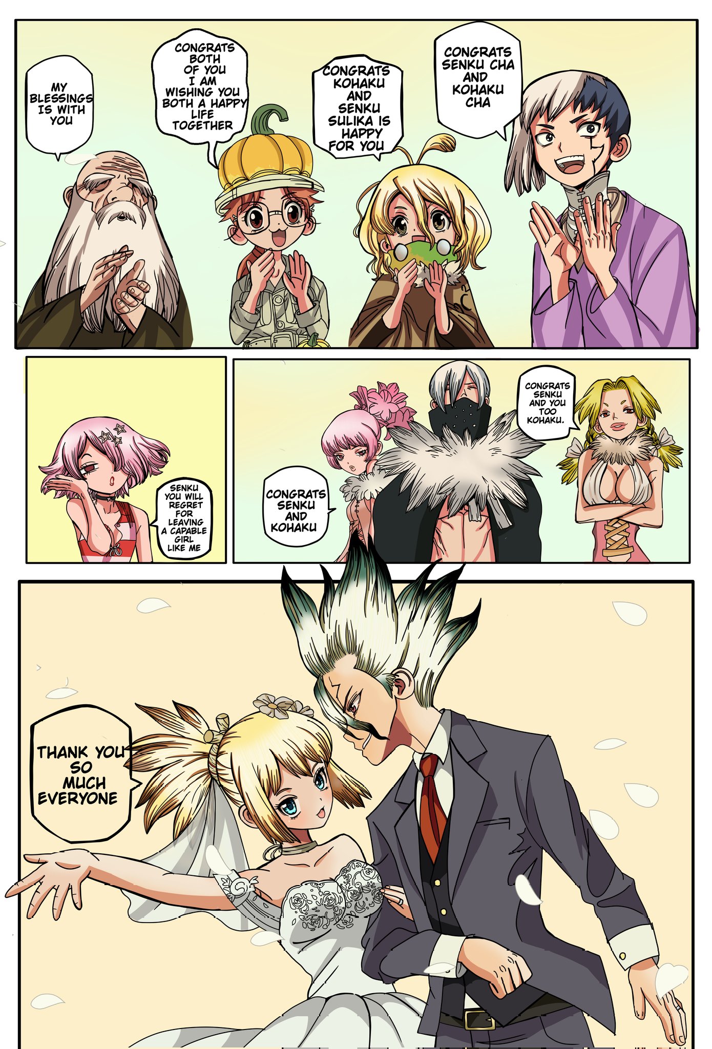 Senku X Kohaku Historias De Senkuxkohaku Wattpad