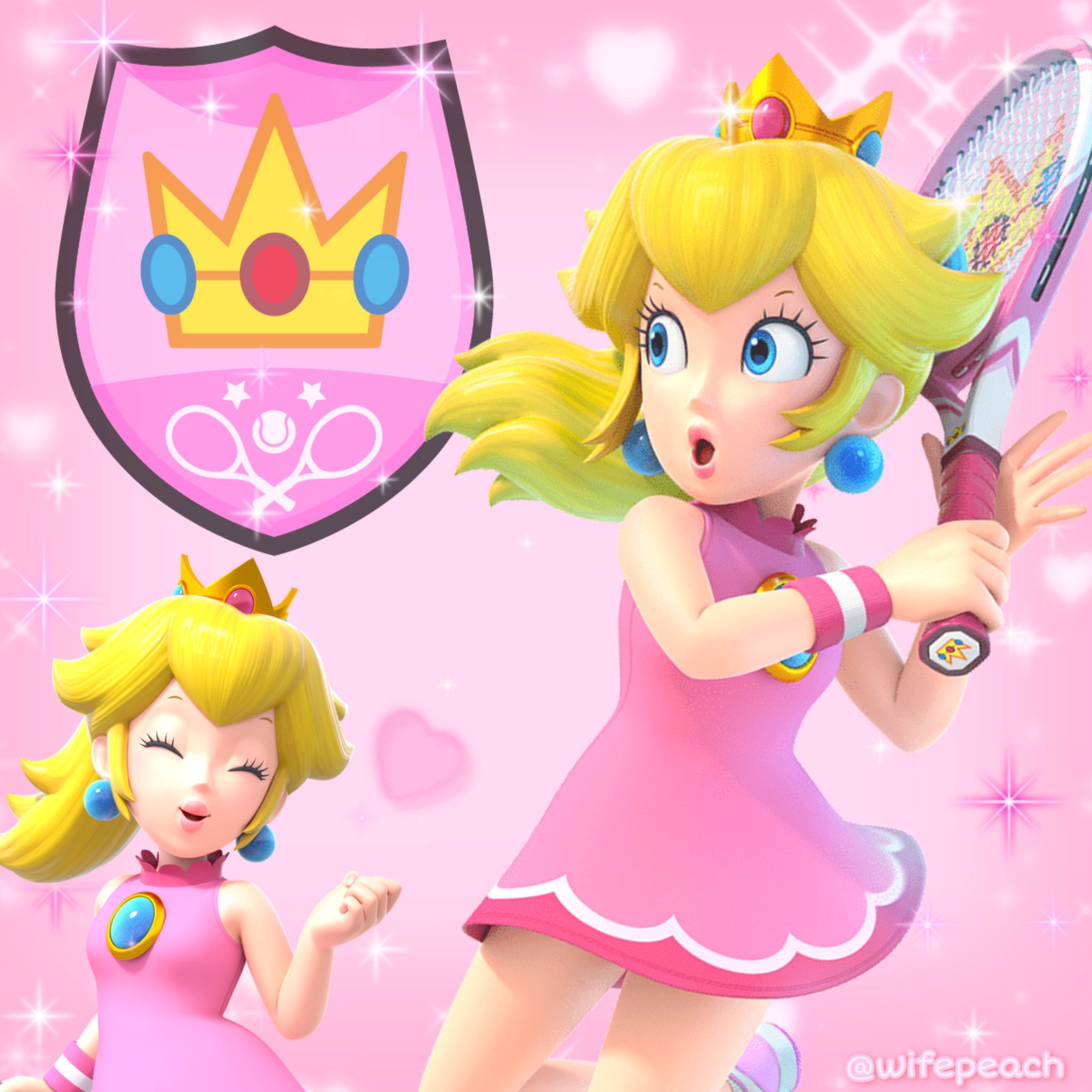 Mario Tennis Aces Pose Replication Peach By 52 Off