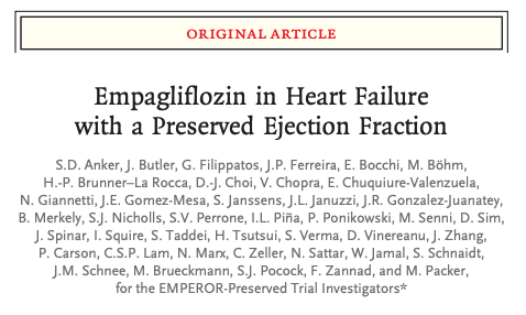 EMPEROR-Preserved Trial: the intersection between Cardiology ...