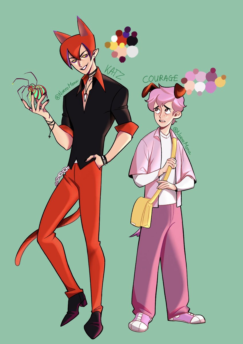 Katz Courage The Cowardly Dog Human