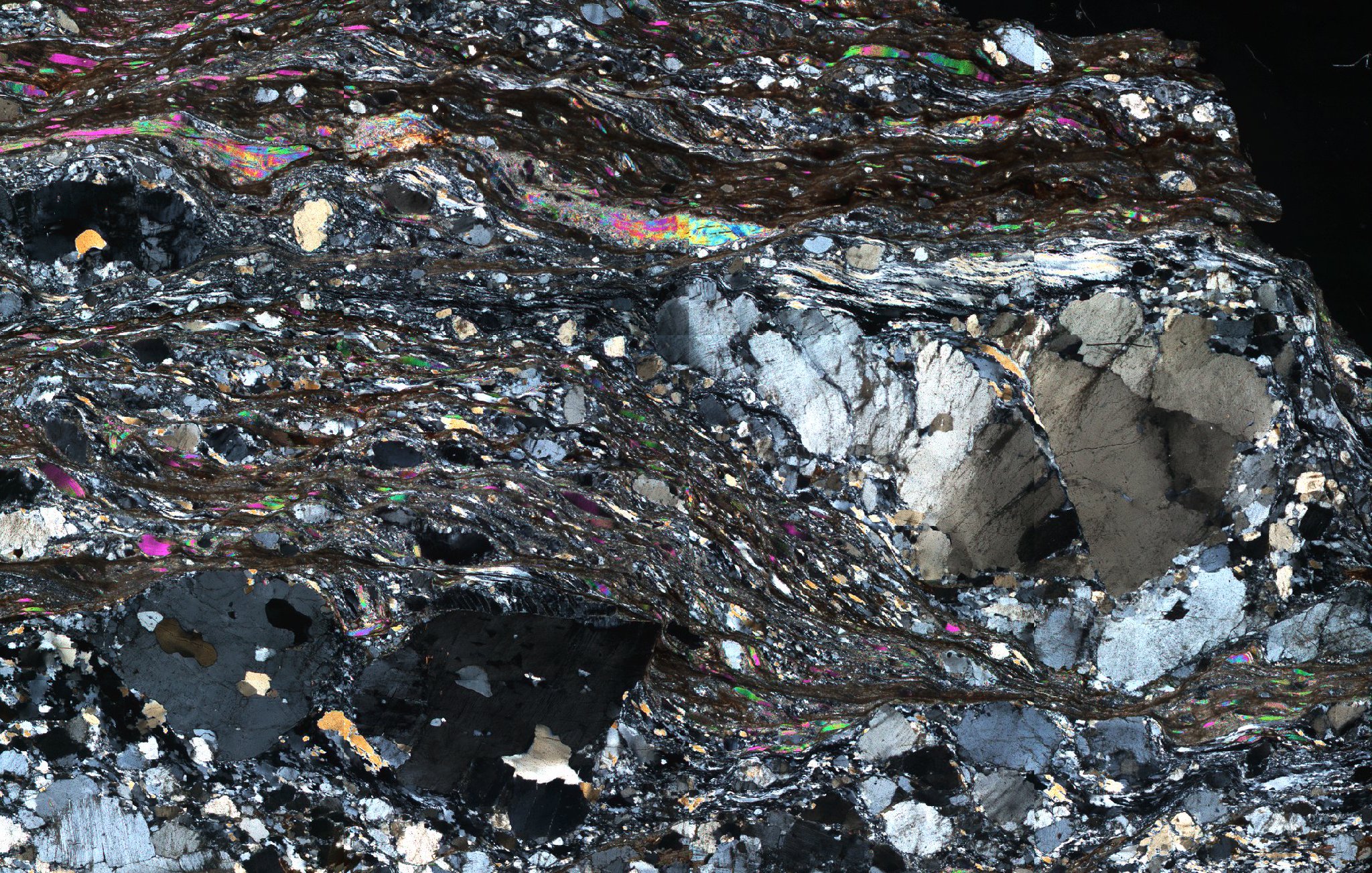 Augen Gneiss Thin Section