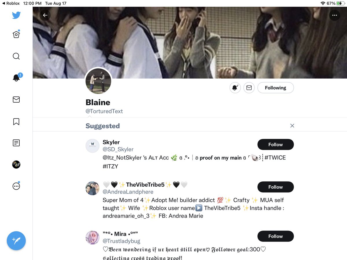 Blaine꒱ on Twitter: "aw tysm and ty for joining!… "