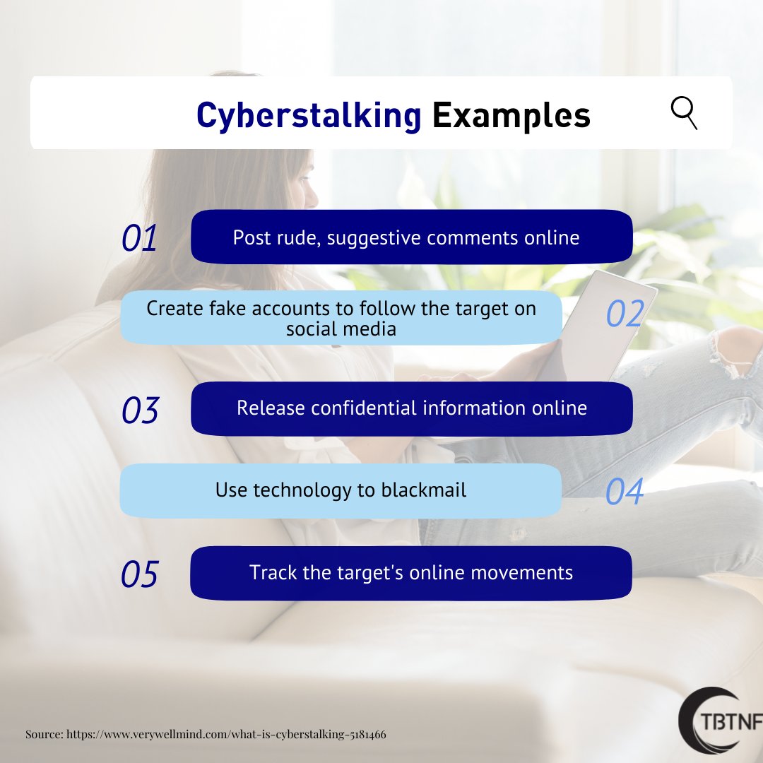 Cyberstalking Examples