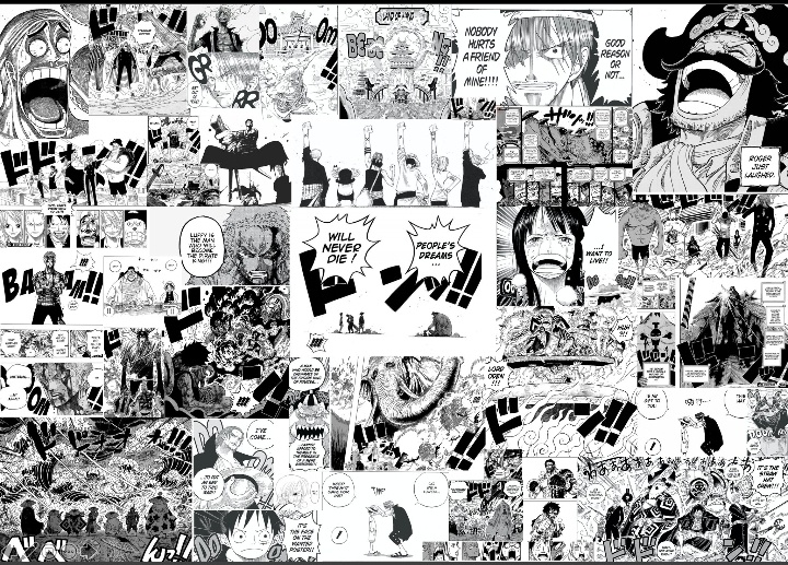 One Piece Manga Collage Anime Collage Store Drawings, 57% OFF