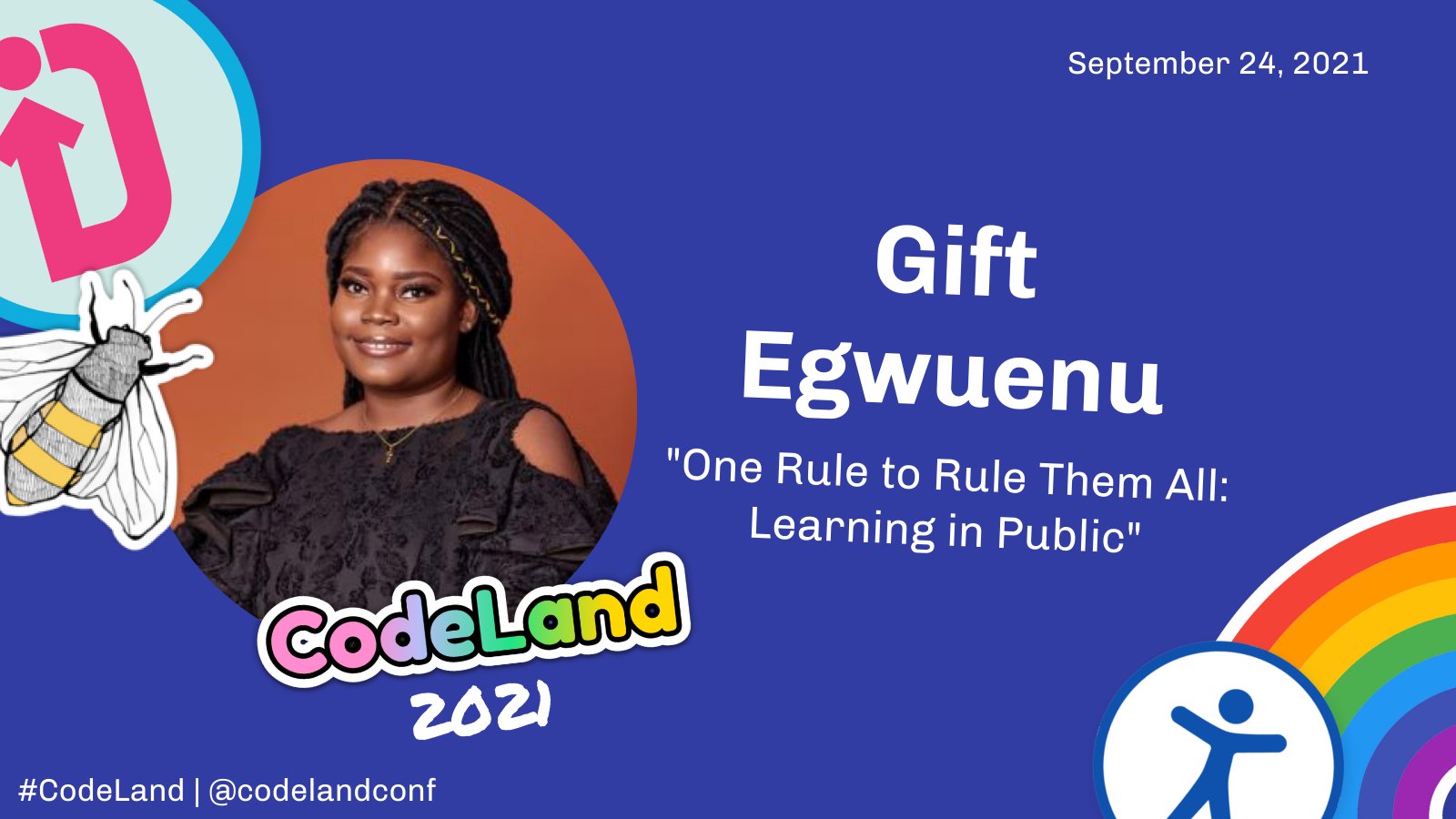 Codeland on Twitter: "Speaker: @lauragift_ – Frontend Consultant at @passionpeoplenl & Content ...