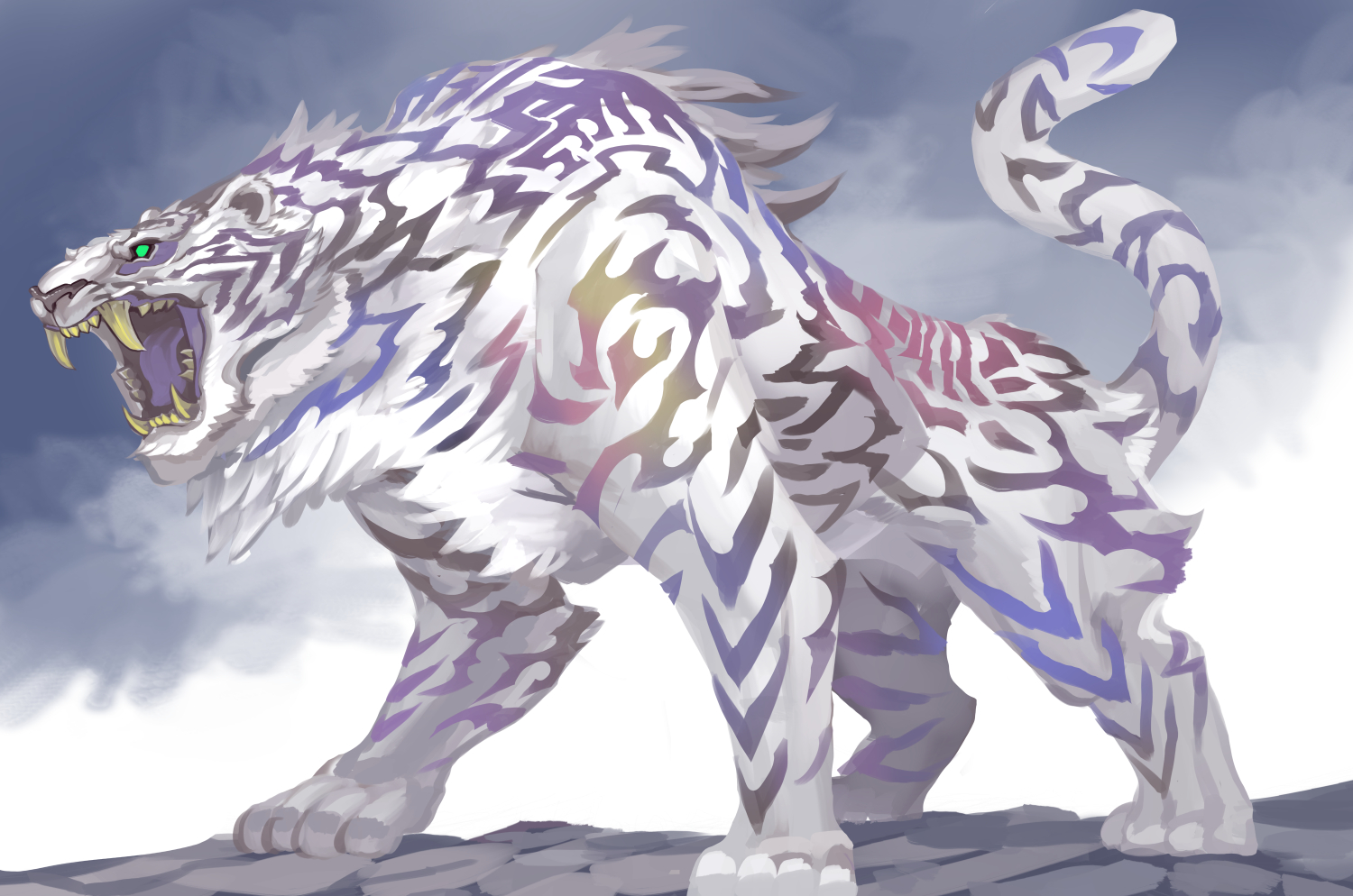 Byakko The White Tiger