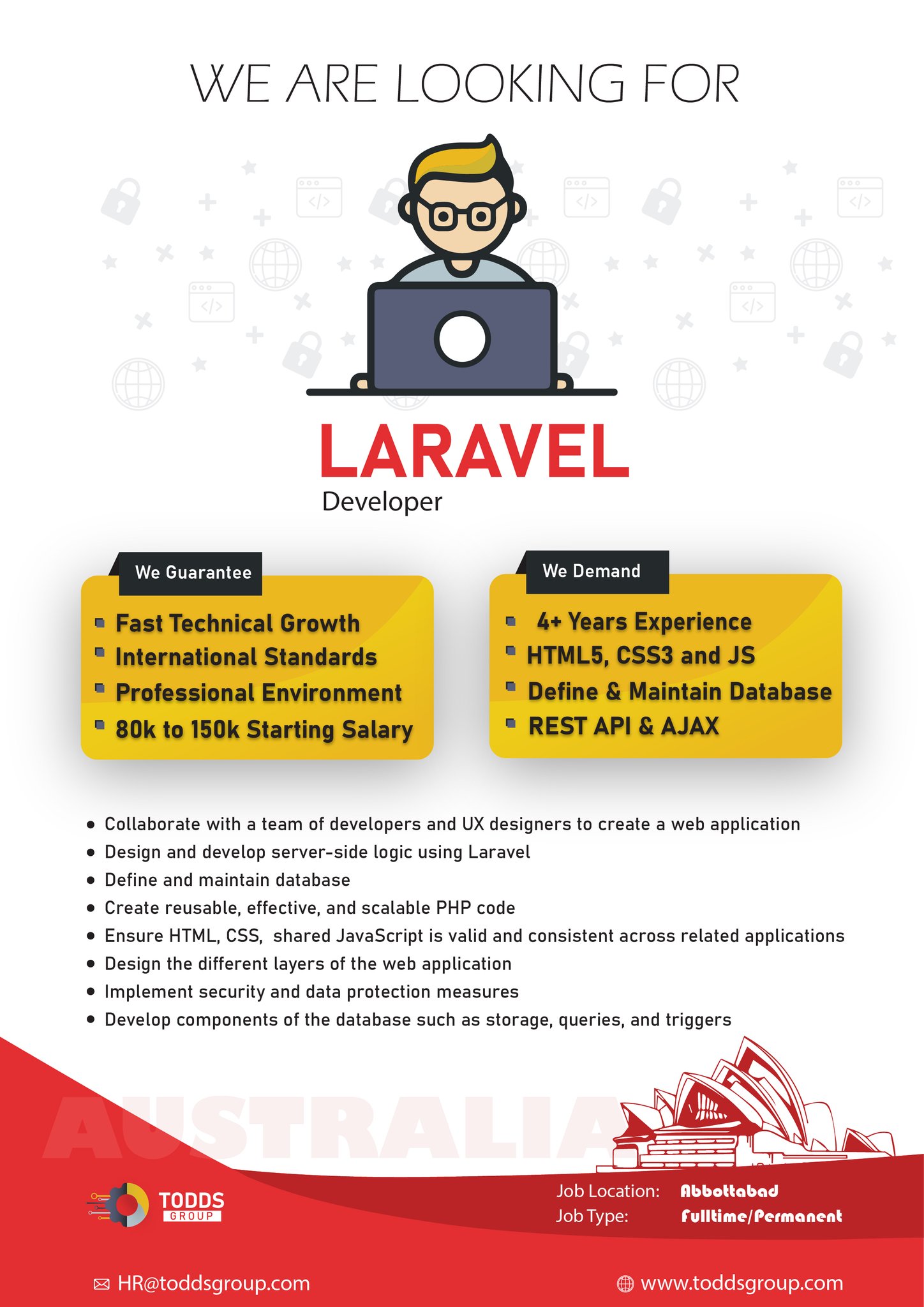 TODDS GROUP on Twitter: "Are you a highly experienced, ambitious Fullstack developer looking for ...