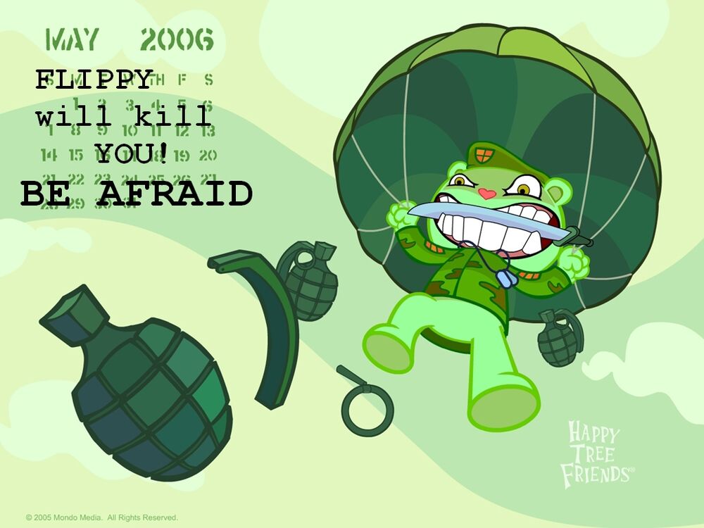 Happy Tree Friends Calendar