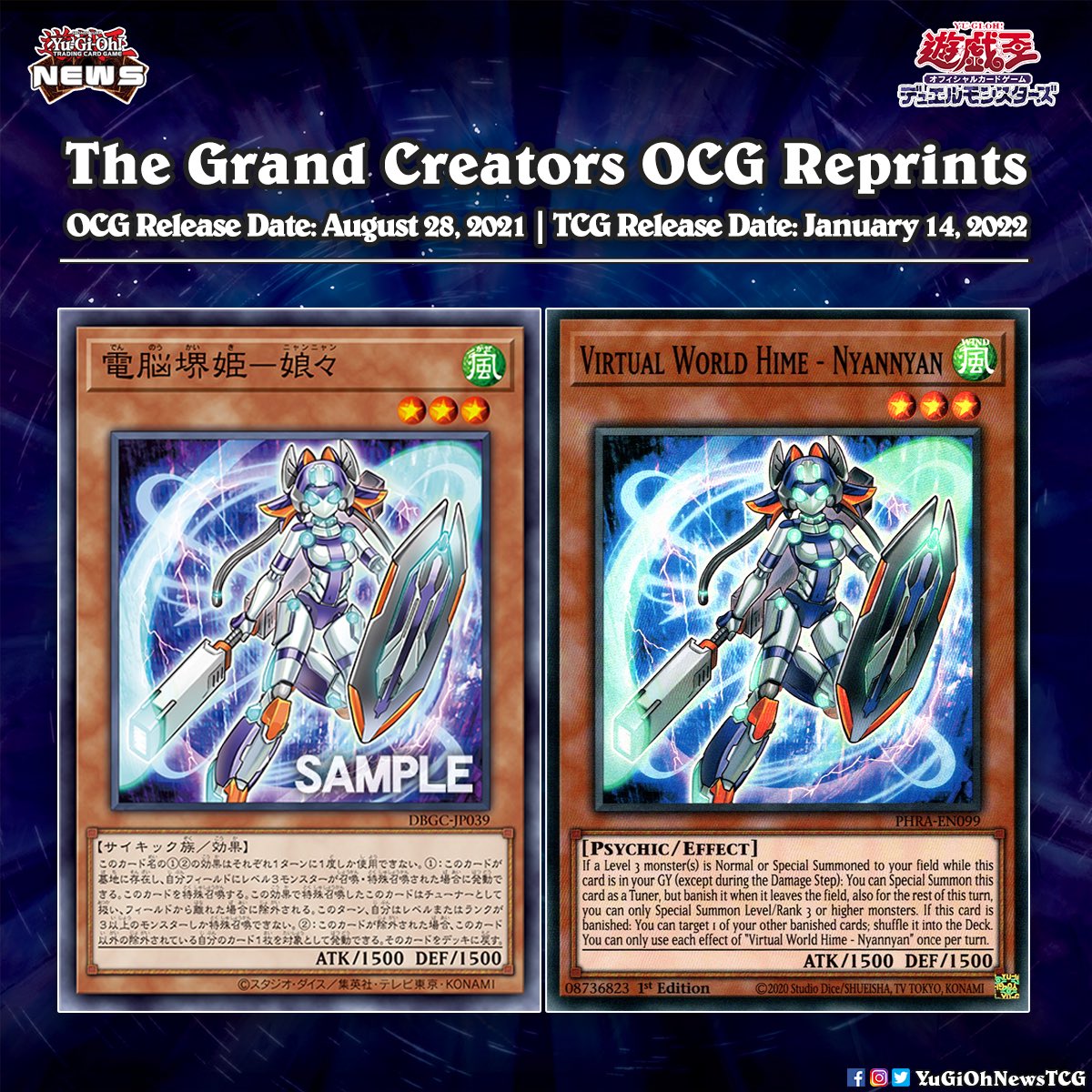 YuGiOh News on Twitter: " 𝗧𝗵𝗲 𝗚𝗿𝗮𝗻𝗱 𝗖𝗿𝗲𝗮𝘁𝗼𝗿𝘀 The upcoming OCG Deck Build Pack: “Grand Creators ...