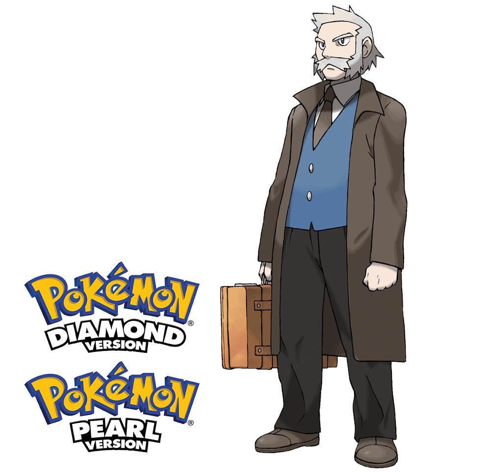 Pokemon Professor Rowan