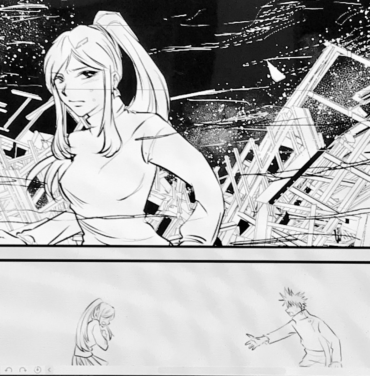 「めぐつみ描いてますのでもう少々お時間下さいませー 」YASUKO🌟 154649🐈‍⬛🌙⭐️ の漫画