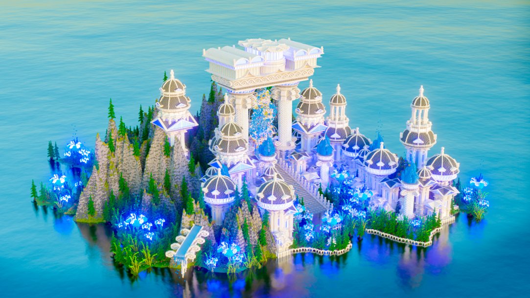 Underwater Palace Minecraft