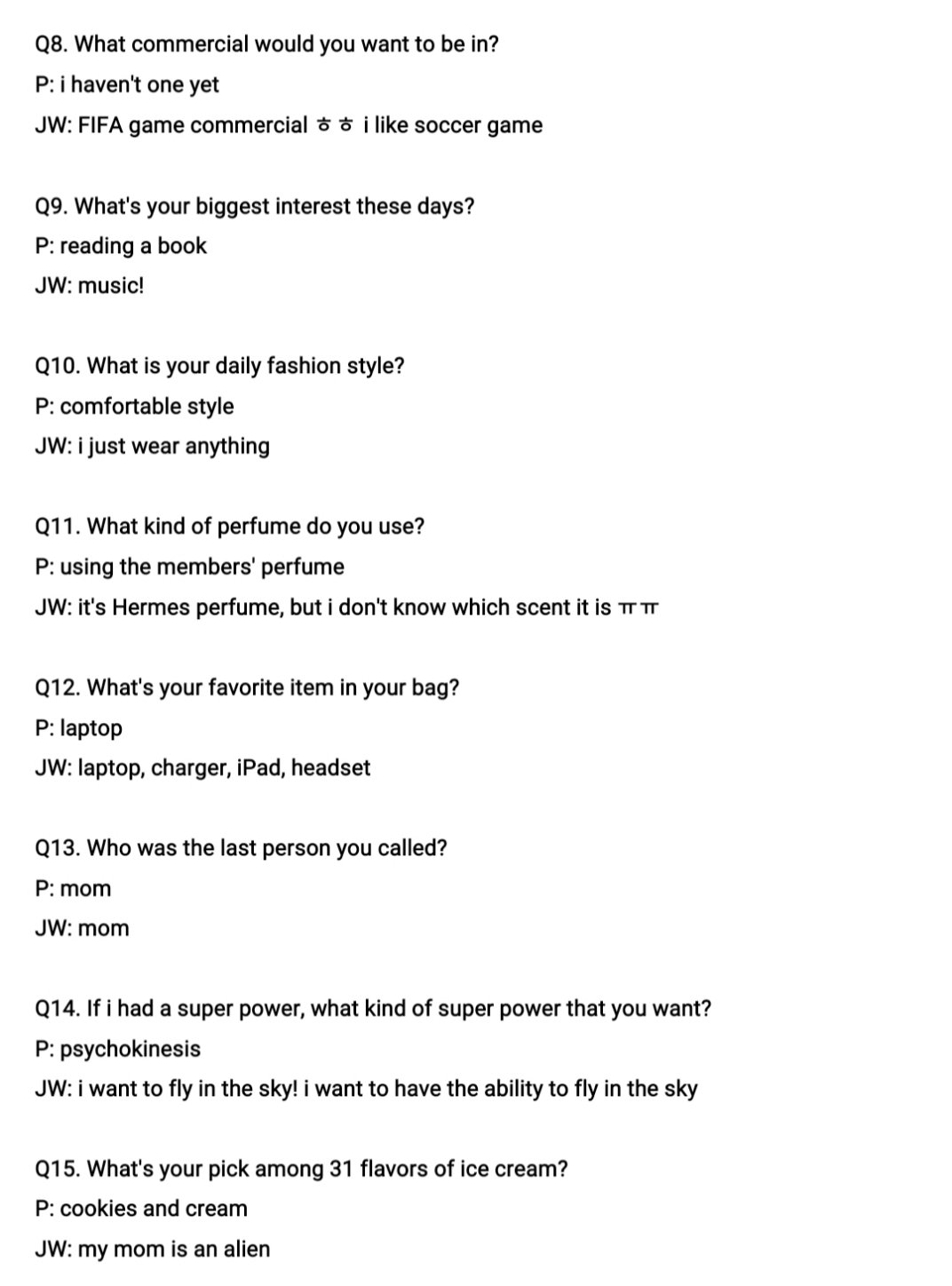 GHOST9 INTERVIEW / Twitter