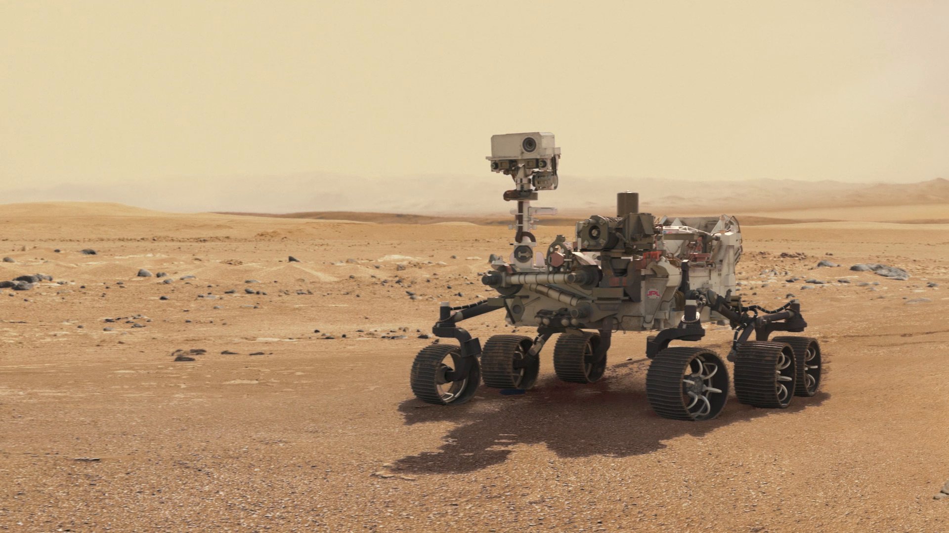 Mars Rover Hd Landscape