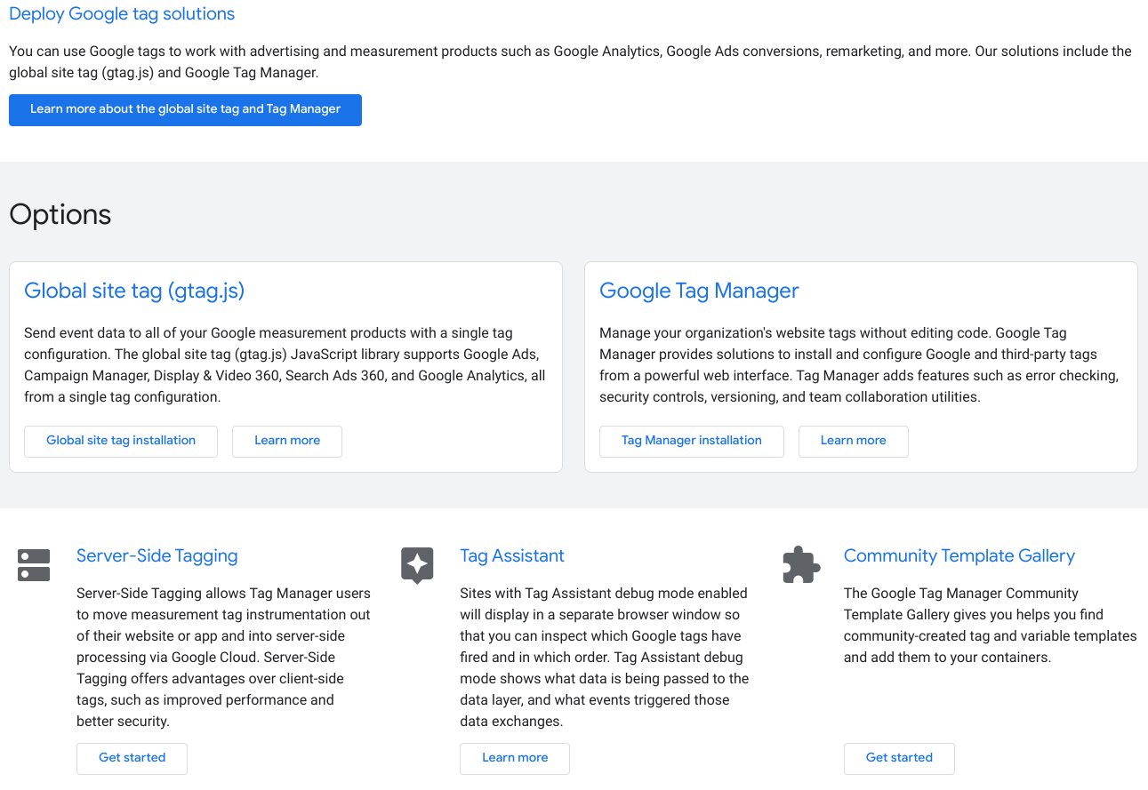 Google Analytics on Twitter: "New: Tagging Developer Site The new tagging developer site puts ...