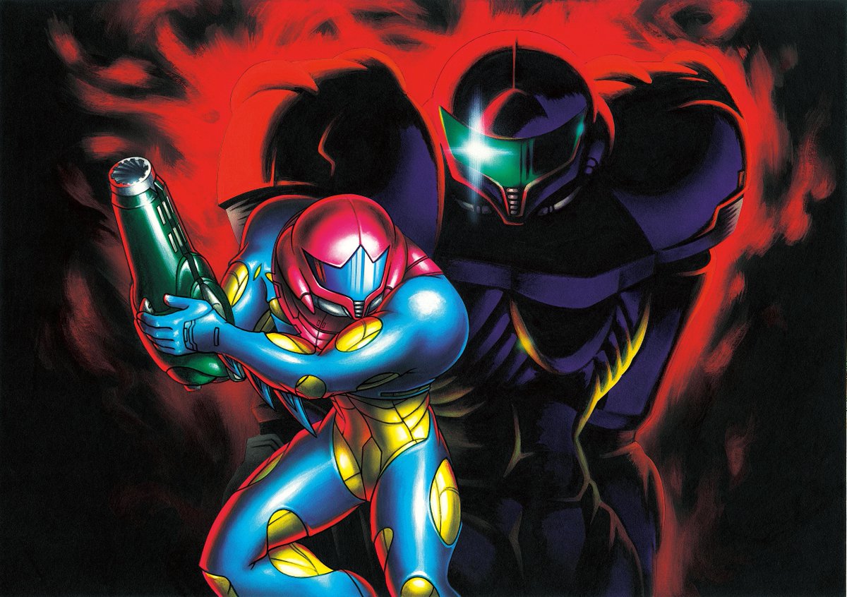 We now have hi-res art from Metroid Fusion (aka the game Nintendo ...