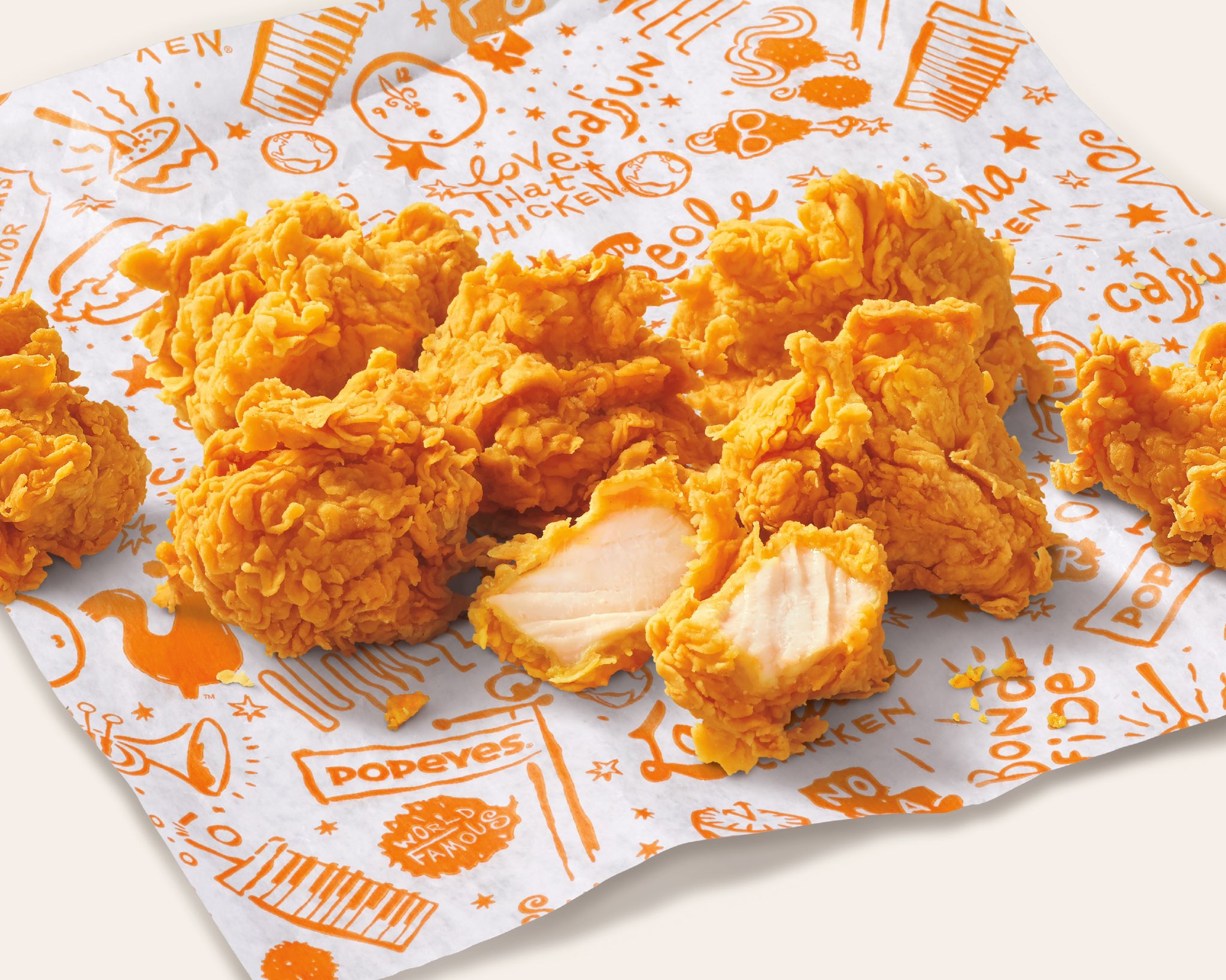 Slogan Do Popeyes